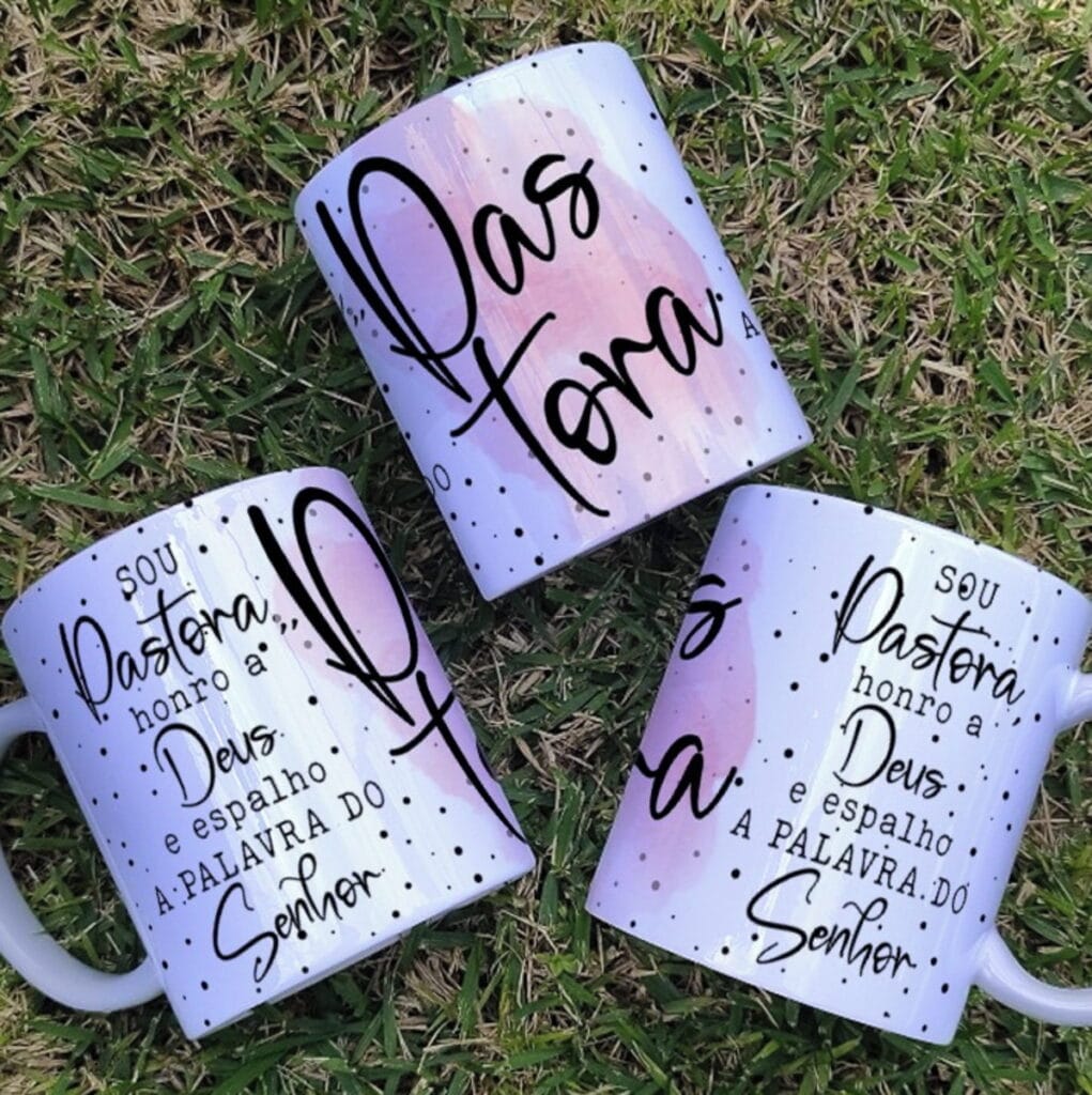 Arte Caneca Pastores - Png e Corel | Ilustrei Studio