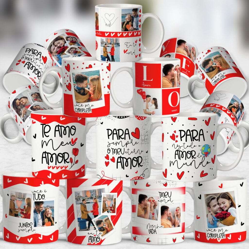 Arte Caneca De Todo Amor que Eu Tenho Dia dos Pais Em Corel | Ilustrei ...