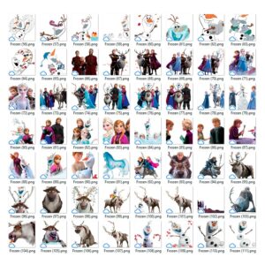 Kit Digital Frozen Elsa Scrapbook Personalizados Em Png